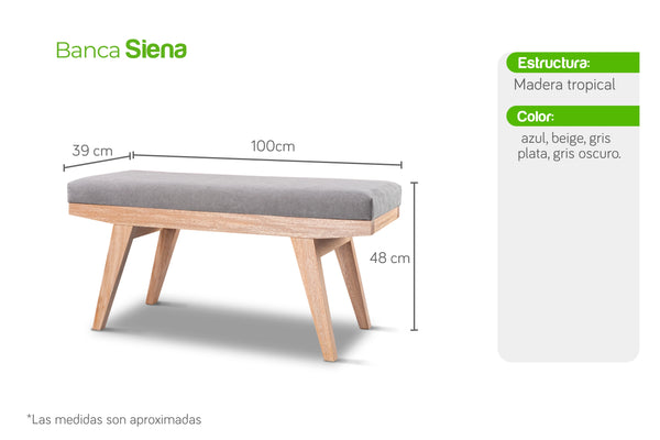 Banca Sienna - mueblesbl